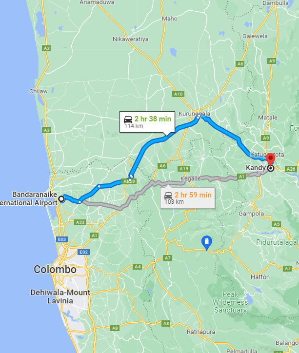 Airport Transfer Taxi Services Colombo Airport To Kandy City Airport Transfer Taxi Services Colombo Airport To Kandy City